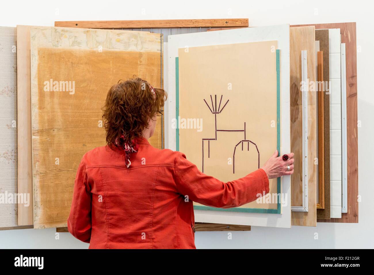 France, Ille et Vilaine, Rennes, Central Market Hall, The Auction ...