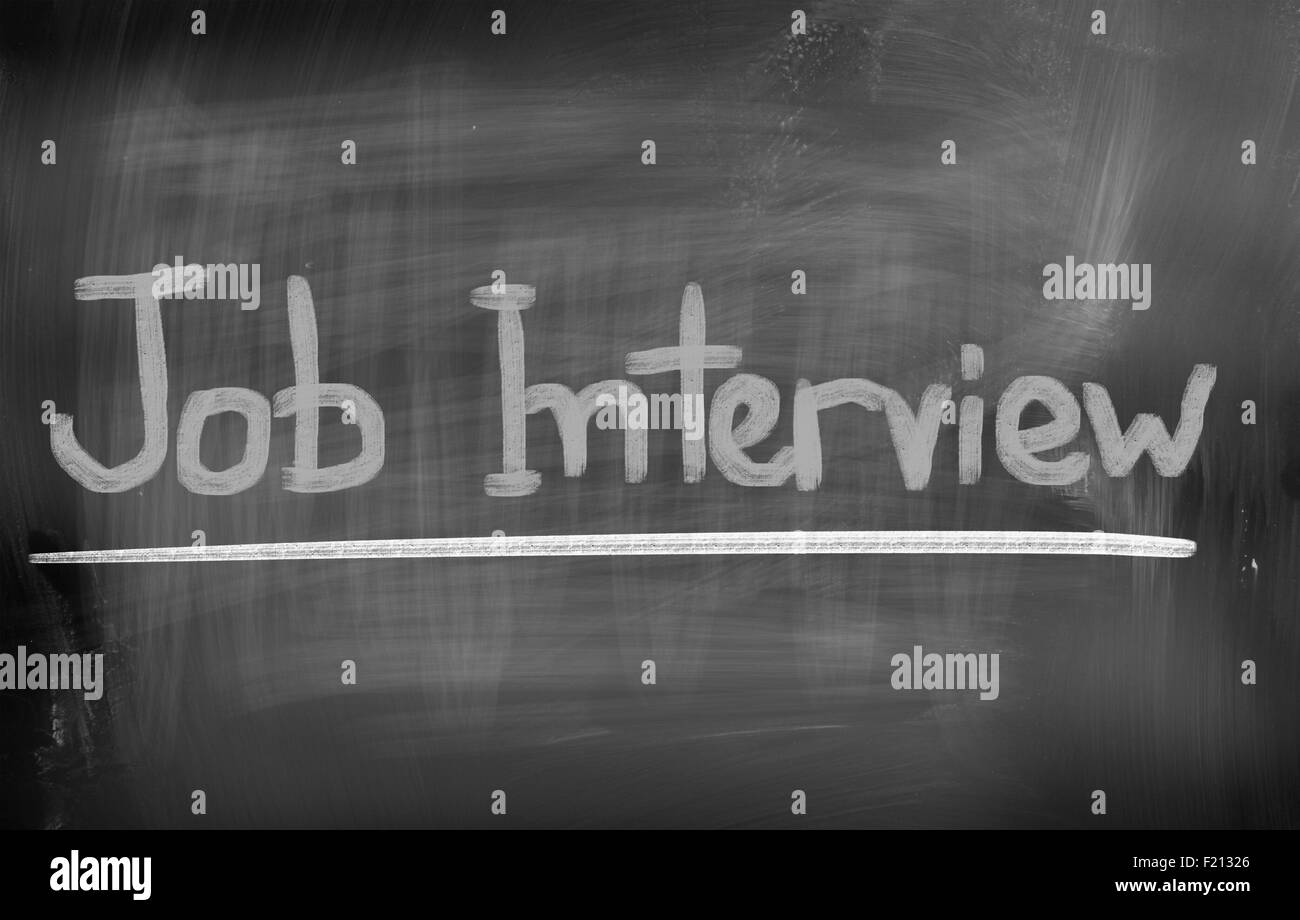 Job Interview Concept Stock Photo - Alamy