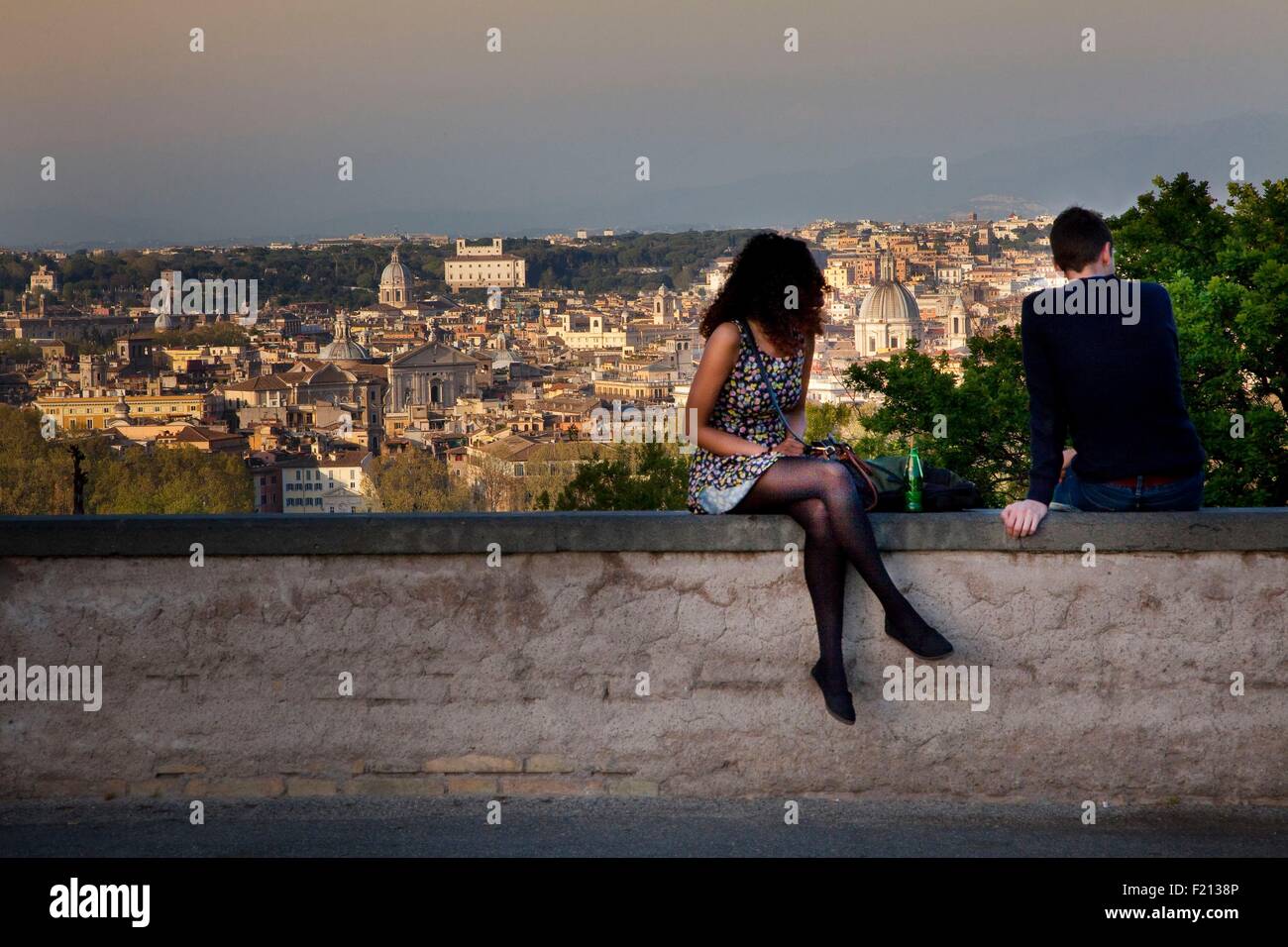 Gianicolo garibaldi rome hi-res stock photography and images - Alamy