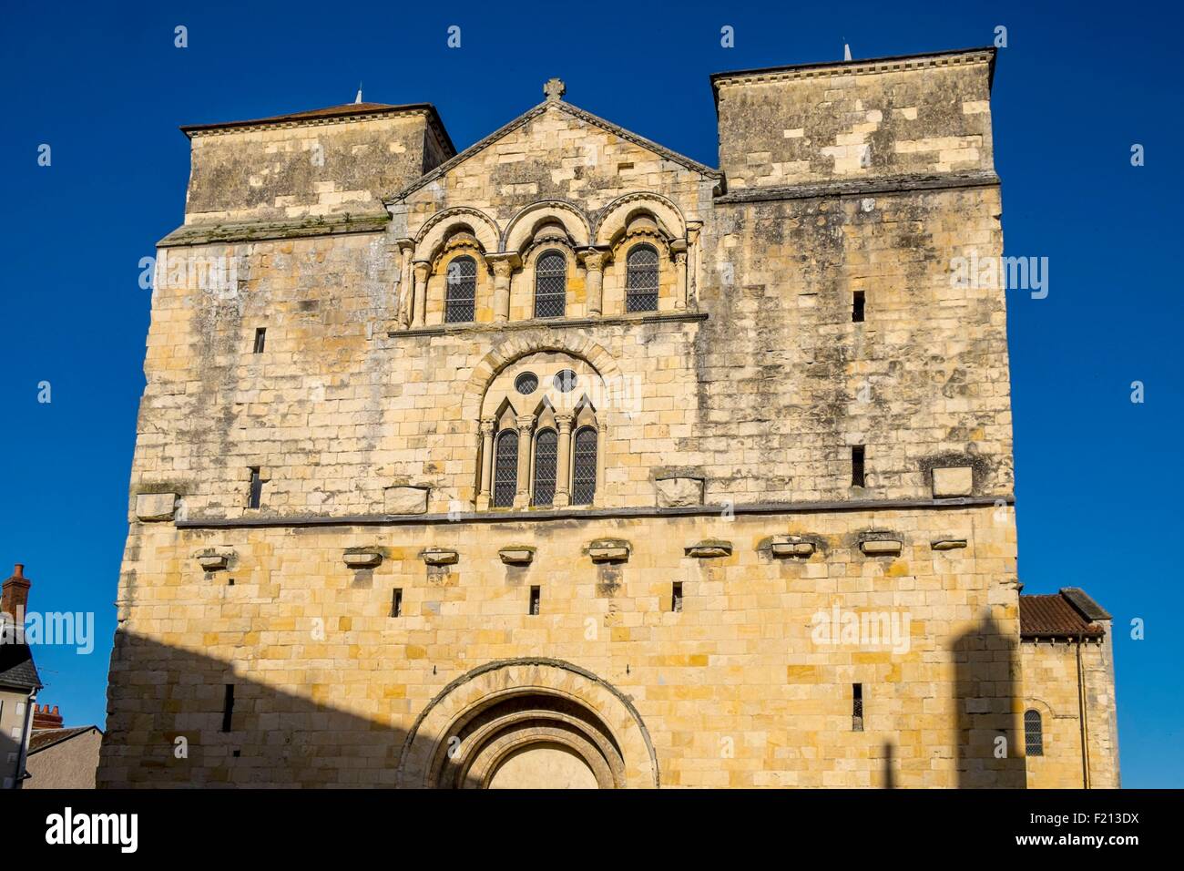 France, Nievre, Nevers, Saint Etienne church Stock Photo - Alamy