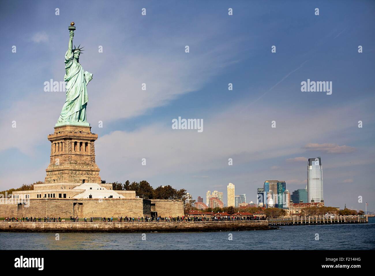 United States, New York, Manhattan, Statue Of Liberty classified World ...