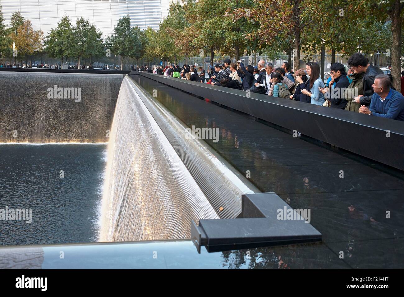 United States, New York, Manhattan, National September 11 Memorial ...