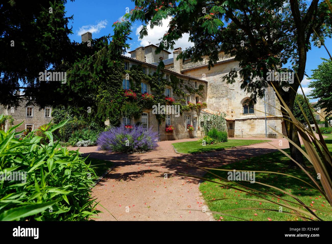France, Deux Sevres, Magne, the city hall Stock Photo - Alamy