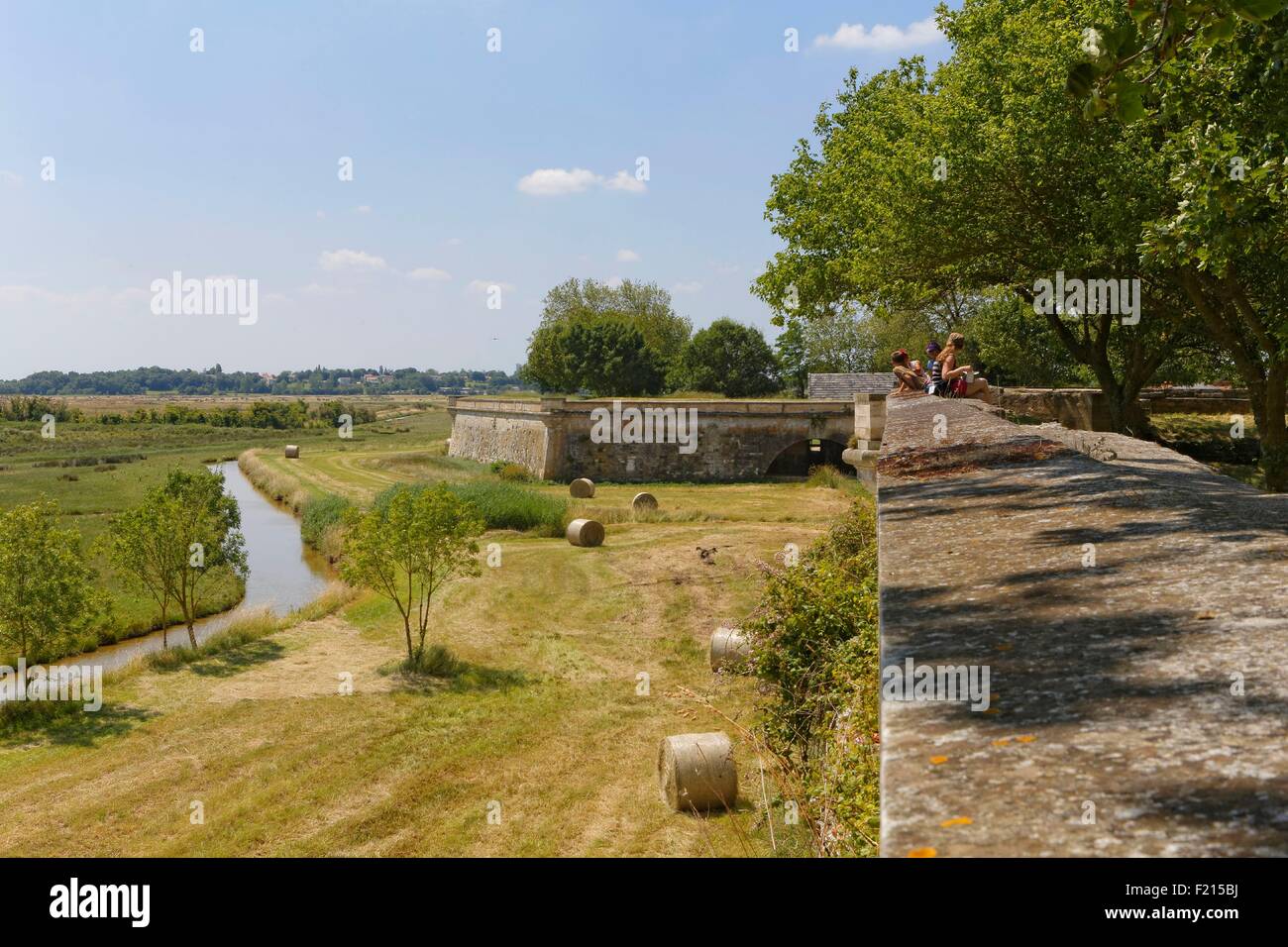 France, Charente Maritime, Brouage, labeled major sites of France and ...