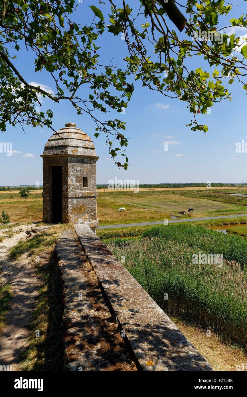France, Charente Maritime, Brouage, labeled major sites of France and ...