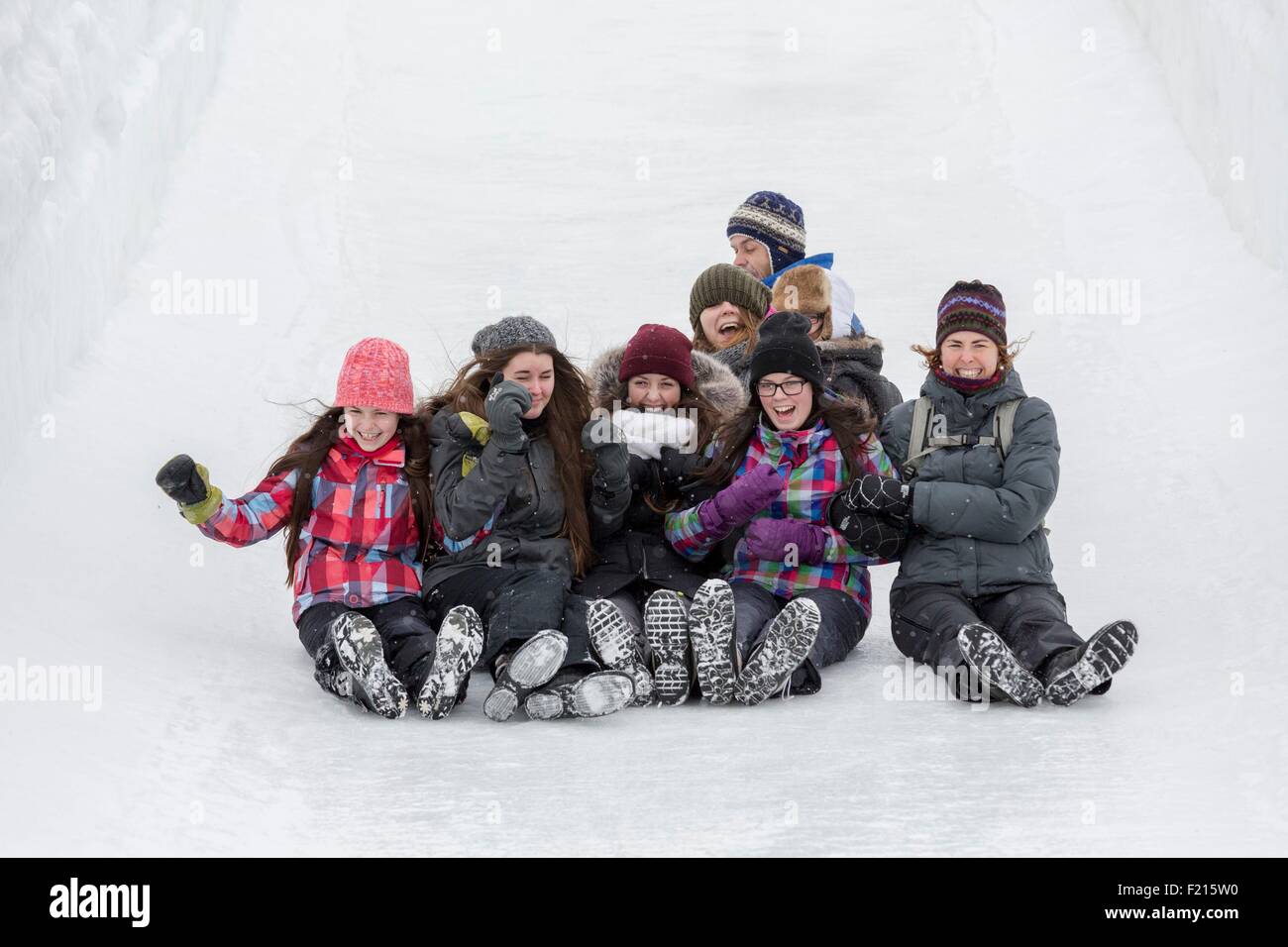 Canada, Quebec province, Outaouais, Gatineau, the Winterlude winter ...