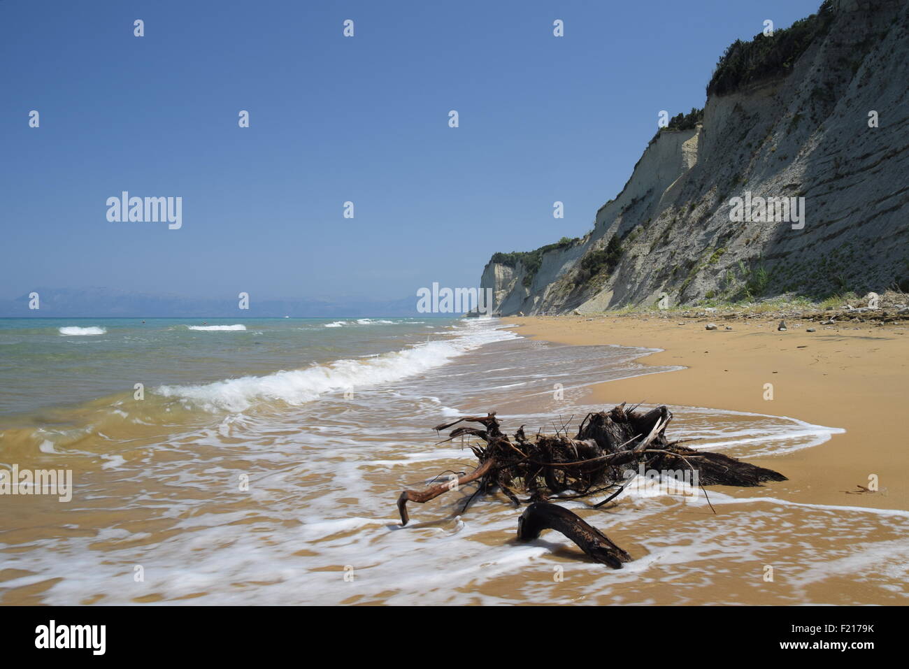 The end of the Beach Stock Photo - Alamy