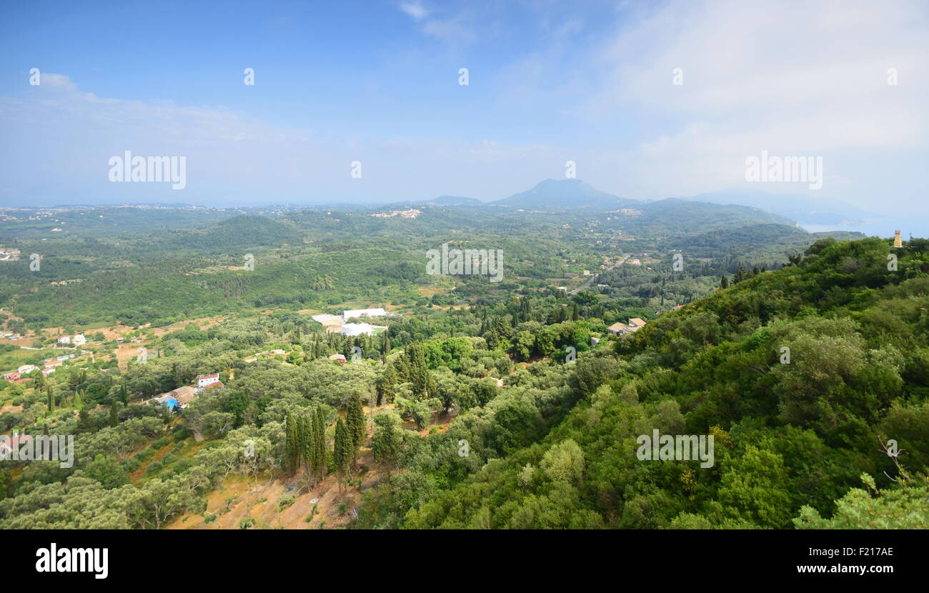 Corfu landscape hi-res stock photography and images - Alamy