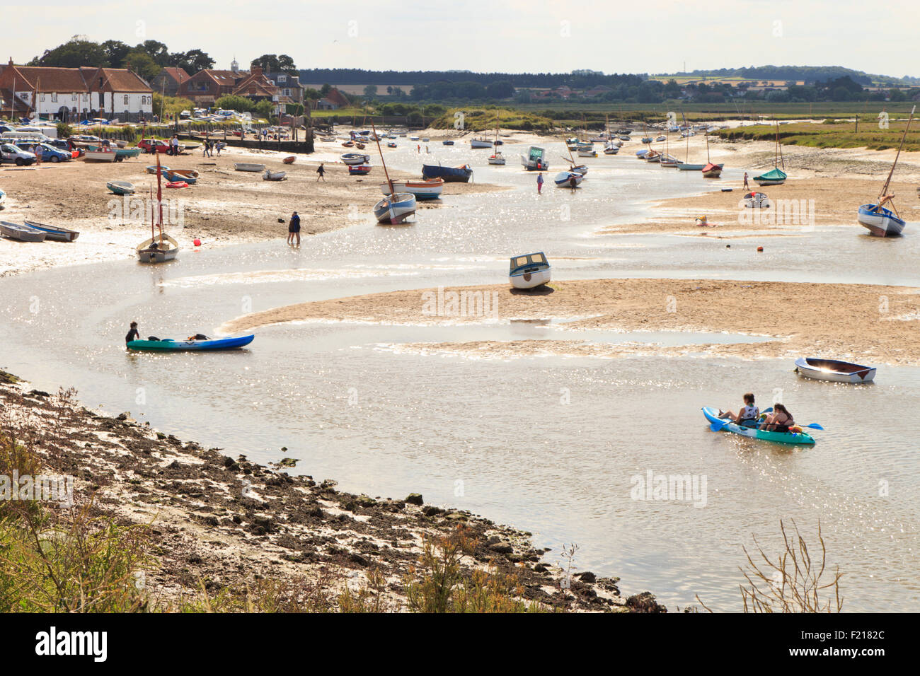 Burnham Overy Staithe, Norfolk, England Stock Photo - Alamy