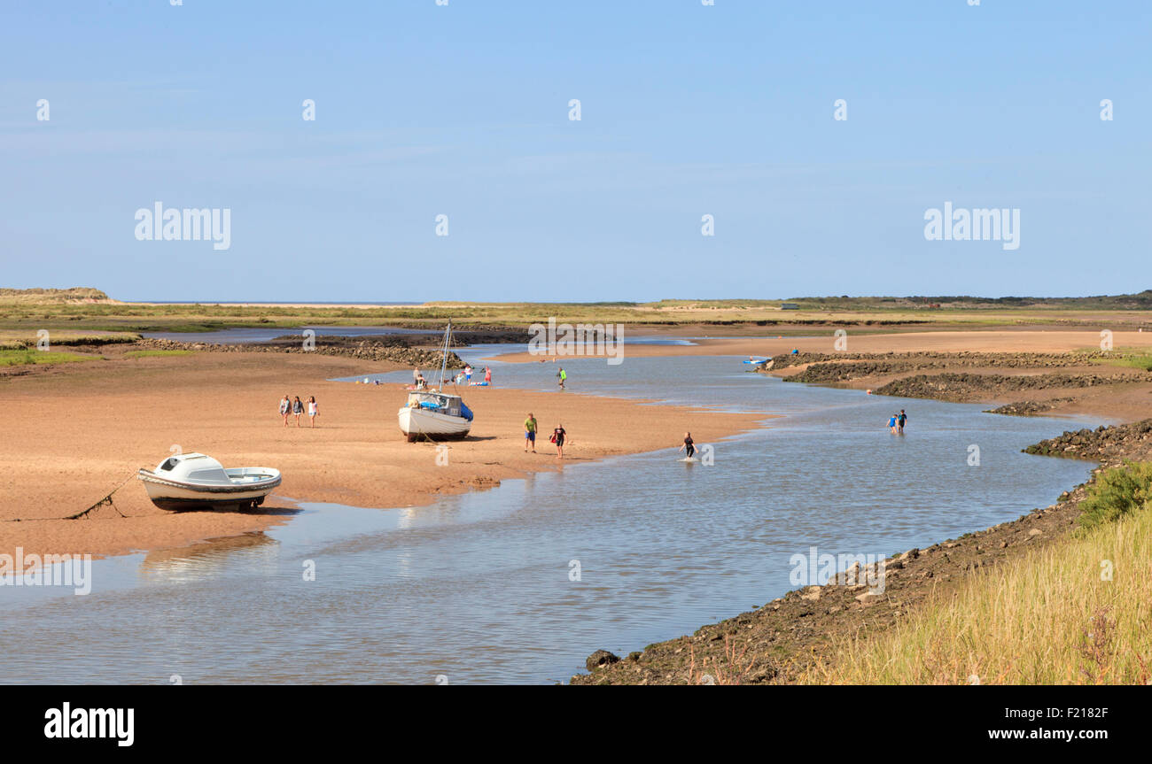 Burnham Overy Staithe, Norfolk, England Stock Photo - Alamy
