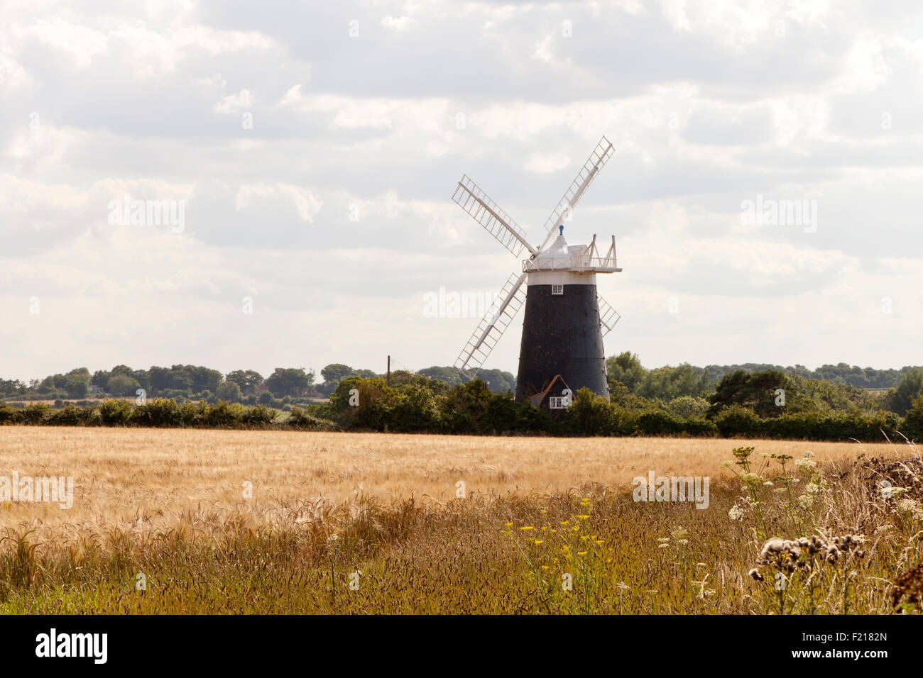 Burnham Overy Windmill High Resolution Stock Photography and Images - Alamy