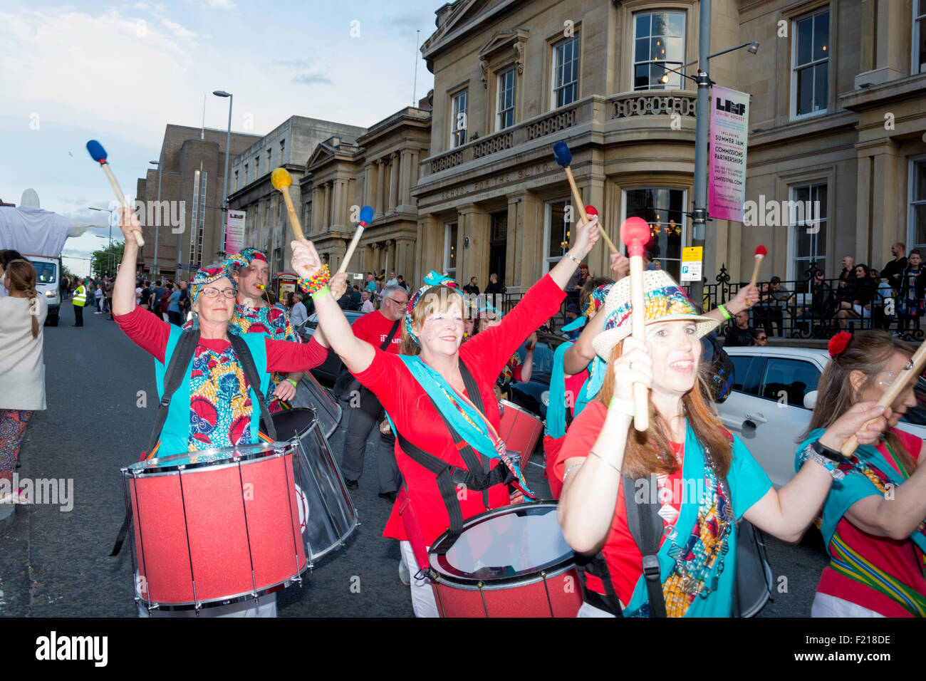 Liverpool Brazilica - Samba in the city Stock Photo - Alamy