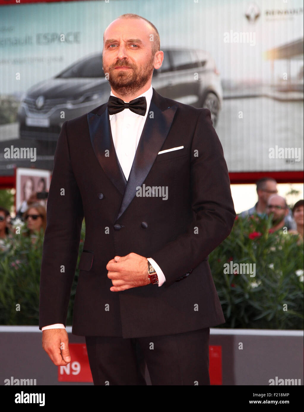 Venice, Italy. 9th September, 2015. Actor Wojciech Mecwaldowski attends ...