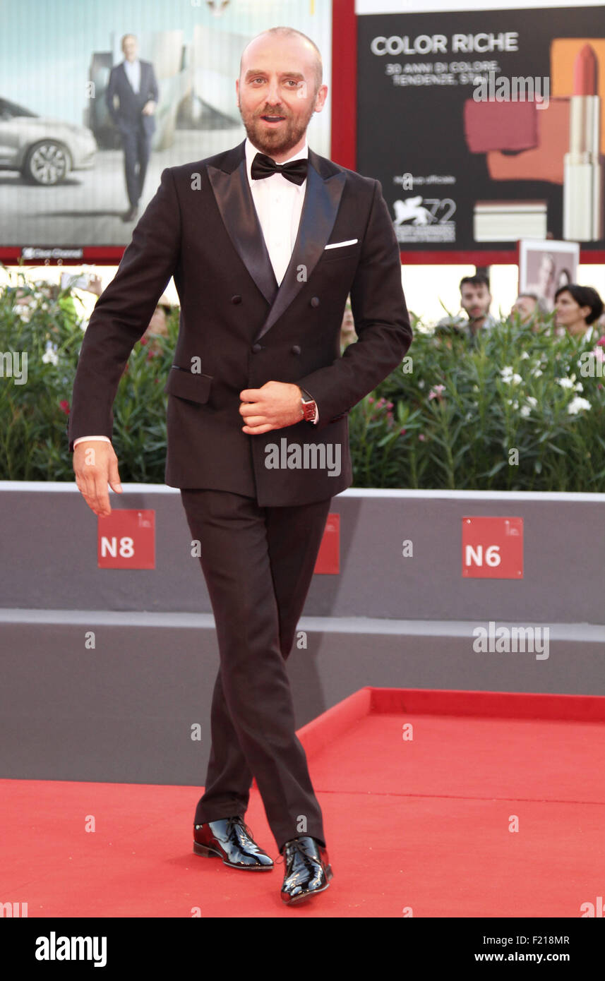 Venice, Italy. 9th September, 2015. Actor Wojciech Mecwaldowski attends ...