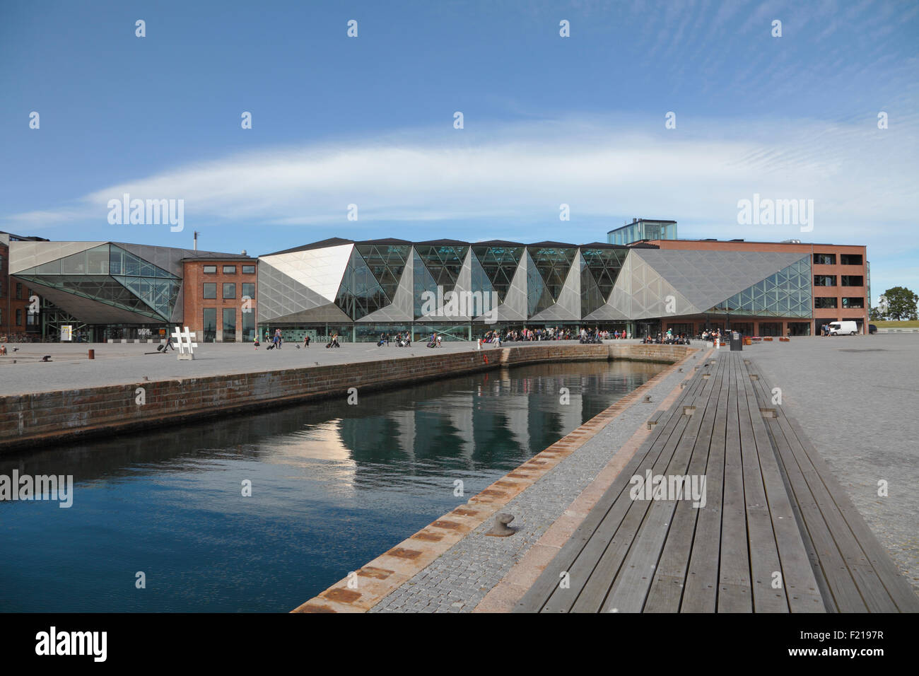 The Culture Yard in the area of the old shipyard on the waterfront in ...