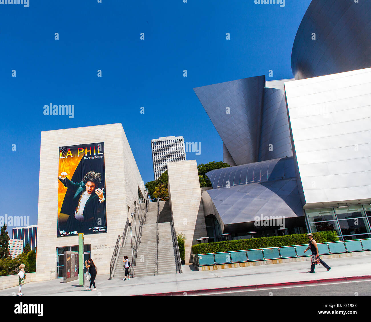 The Walt Disney Theater in Los Angeles California a Frank Gehry design ...