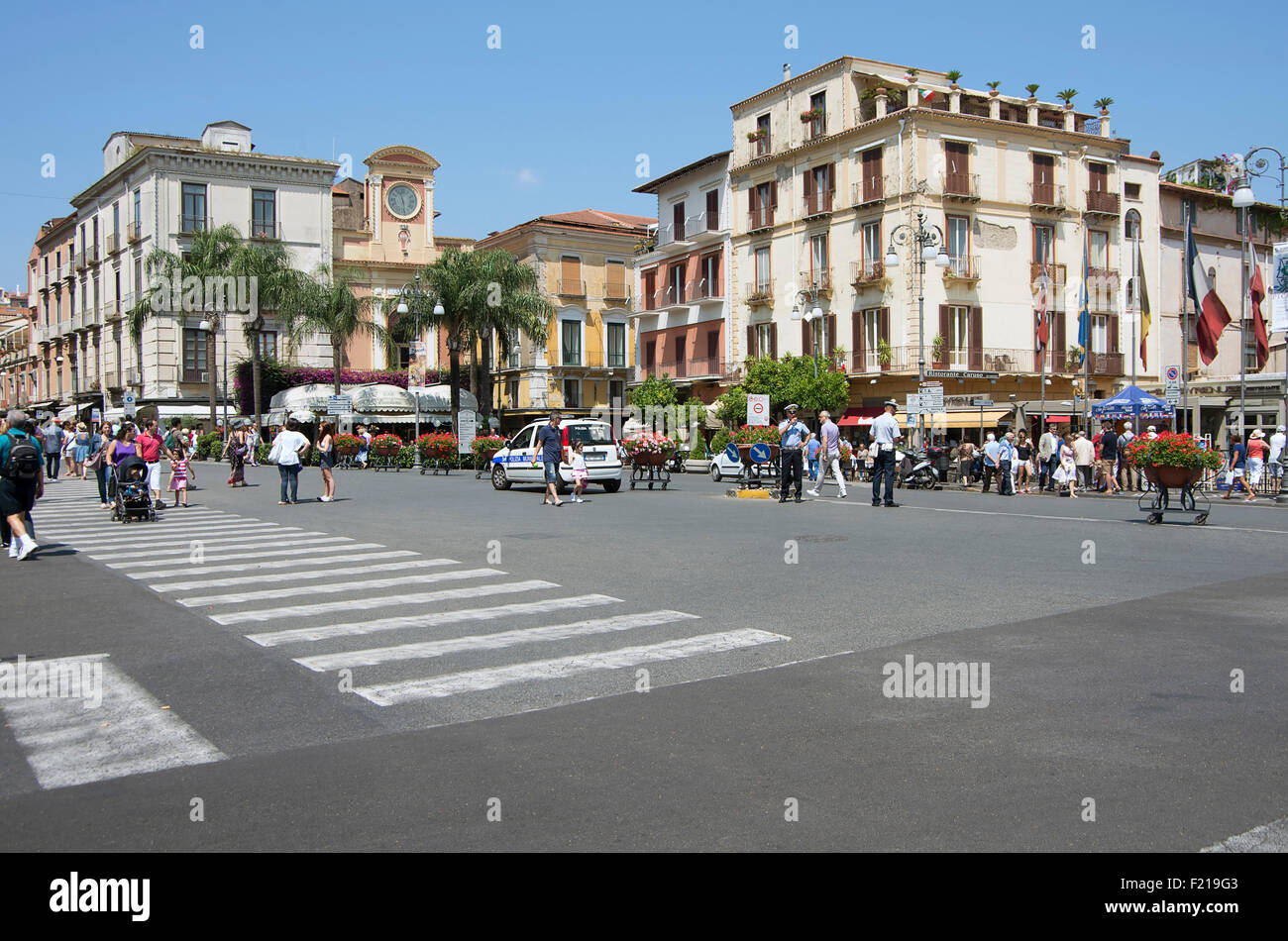 Sorrento italy piazzo tasso hi-res stock photography and images - Alamy