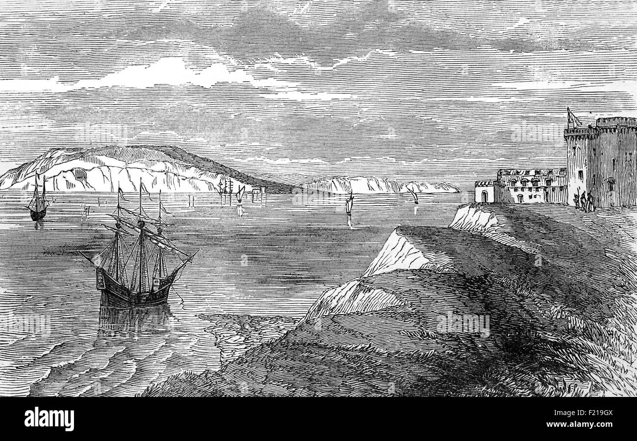 Weymouth bay illustration hi-res stock photography and images - Alamy