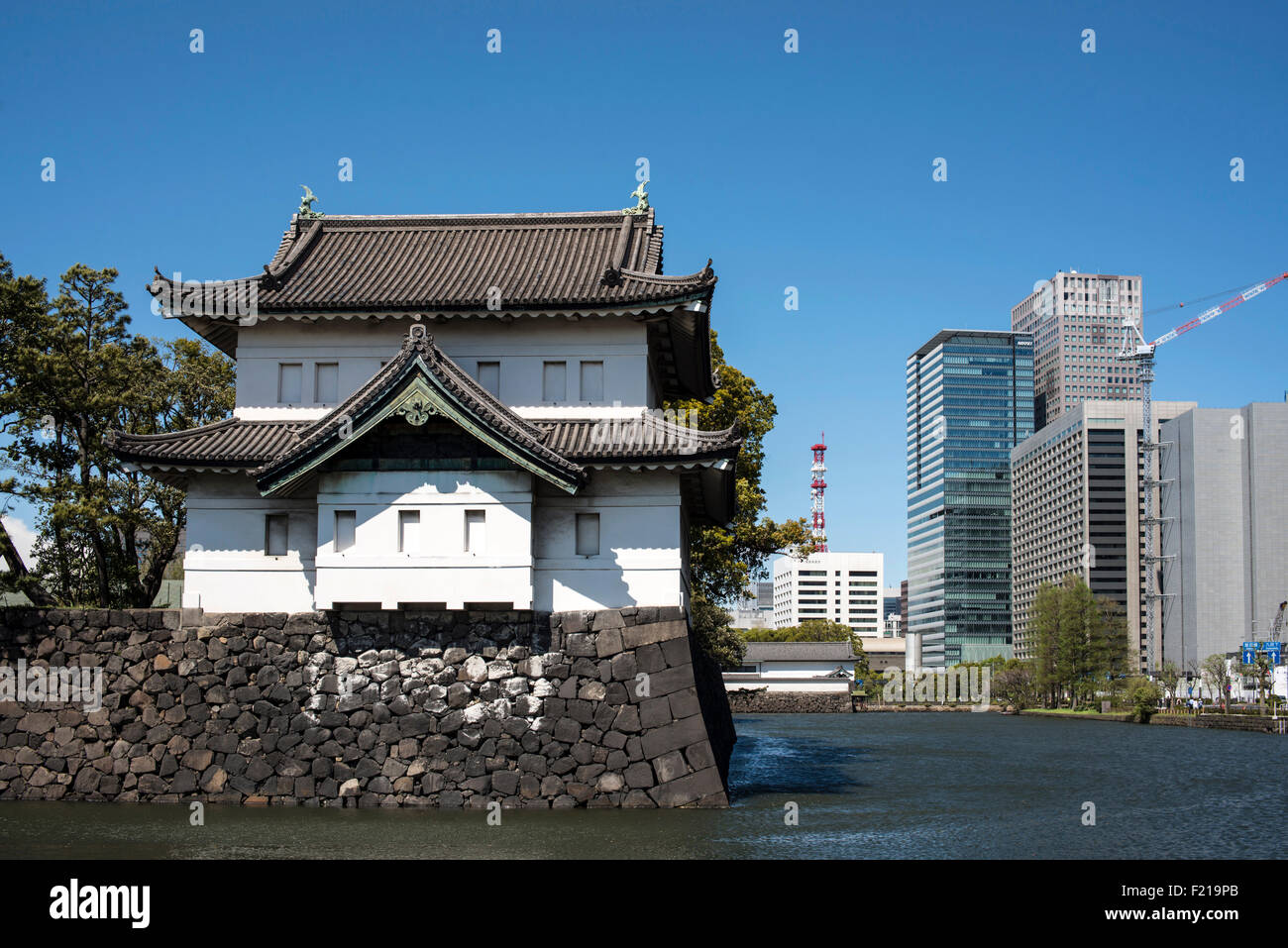 Imperial Palace and Downtown Tokyo Stock Photo - Alamy