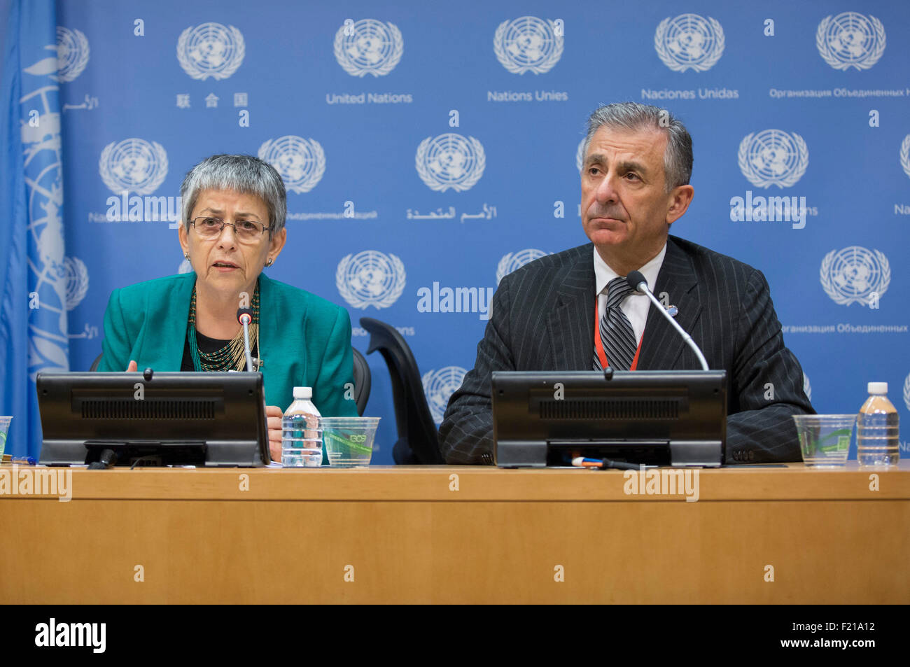 New York City, United States. 09th Sep, 2015. Jean-Paul Laborde ...