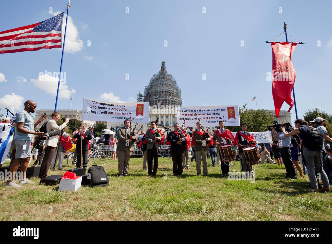 Washington DC, USA. 9th September, 2015. Tea Party members in the ...