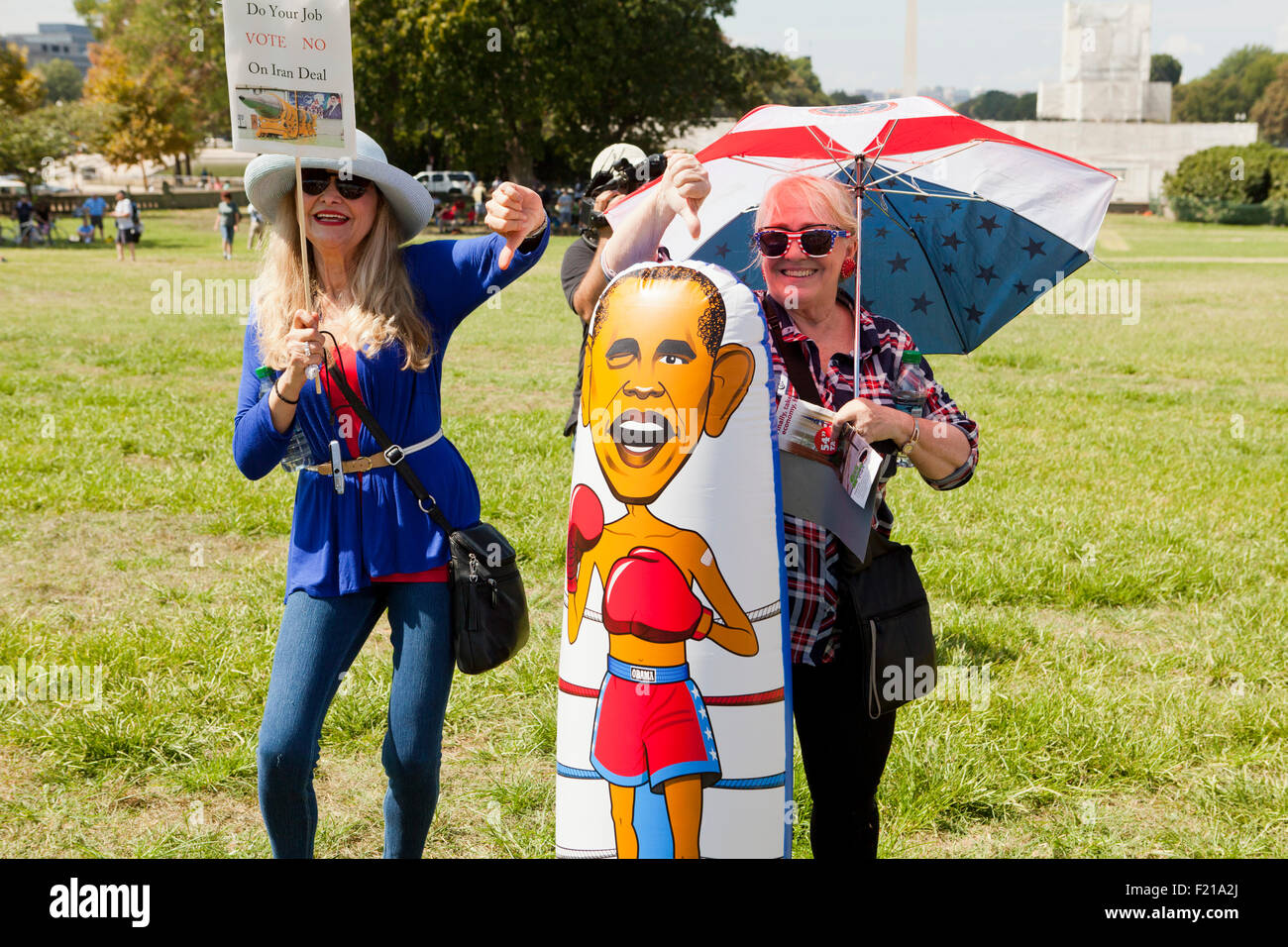Washington DC, USA. 9th September, 2015. Tea Party members in the ...