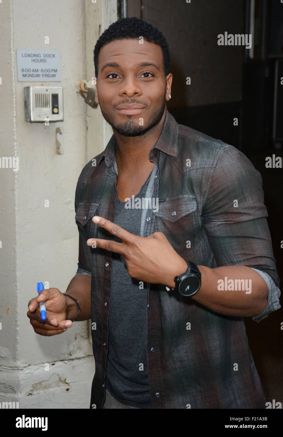 New York, NY, USA. 9th Sep, 2015. Kel Mitchell out and about for ...