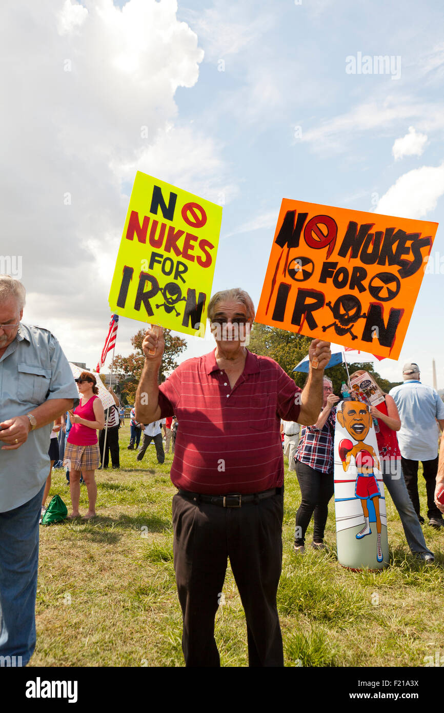 Washington DC, USA. 9th September, 2015. Tea Party members in the ...