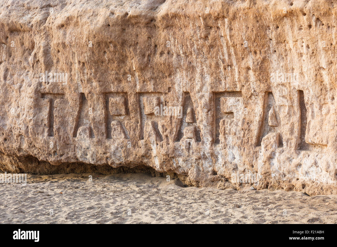 Tarrafal beach in Santiago island in Cape Verde - Cabo Verde Stock ...