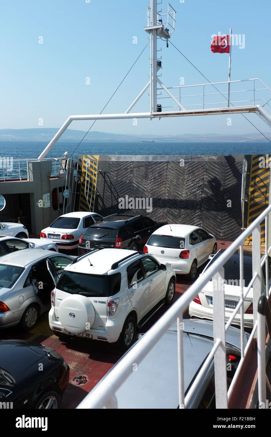 Cross channel car ferry loading hi-res stock photography and images - Alamy