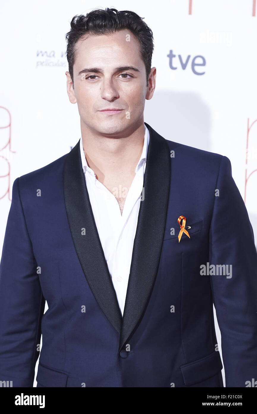 Madrid, Spain. 9th Sep, 2015. Asier Etxeandia attends 'Ma ma' premiere ...