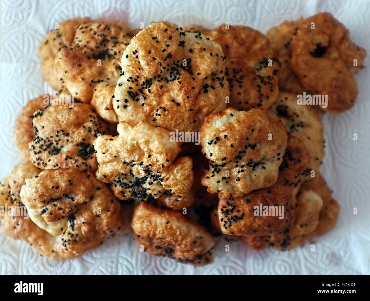 Fried pastry food Stock Photo - Alamy