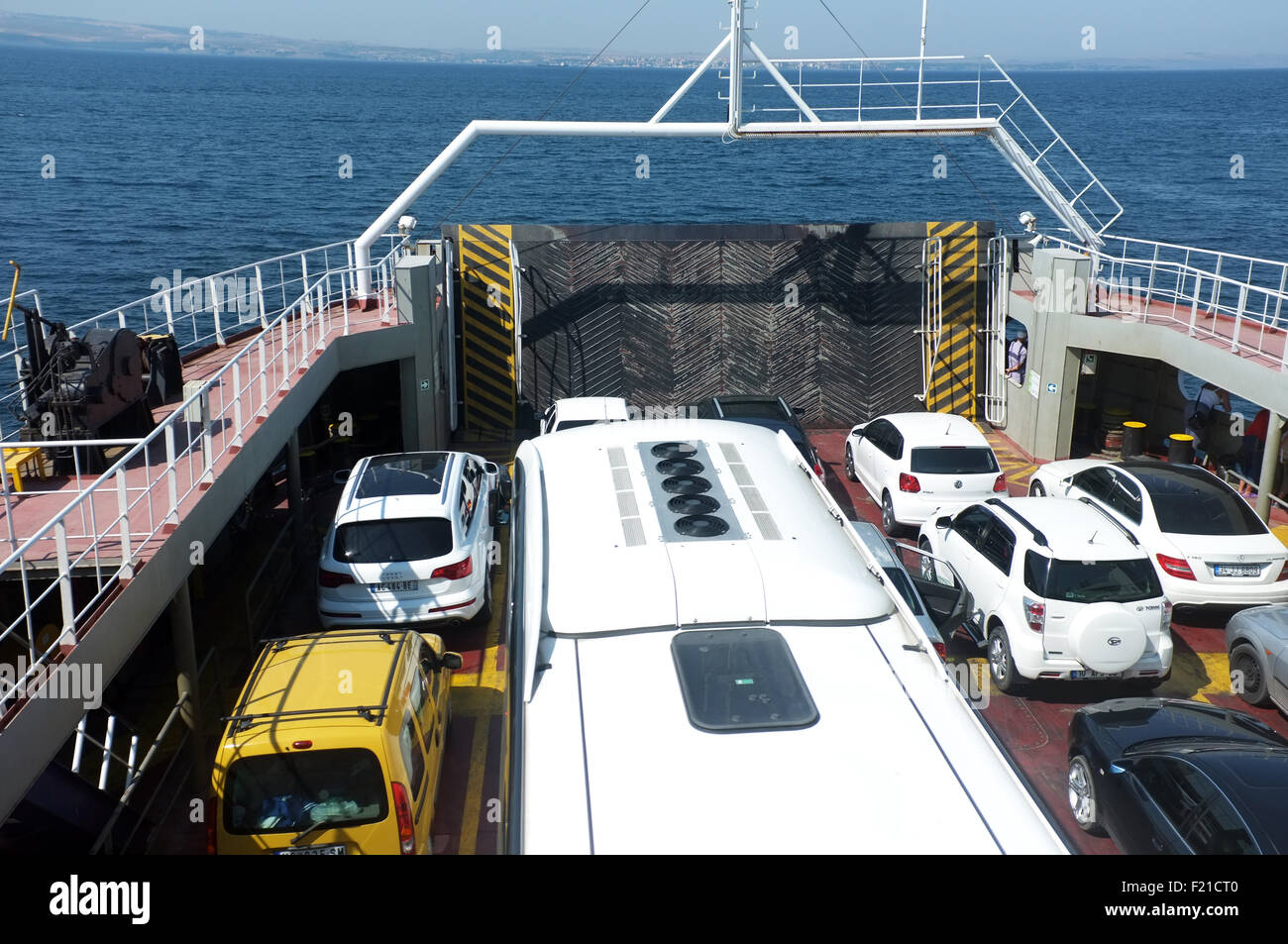 Ferry channel cars loading hi-res stock photography and images - Alamy