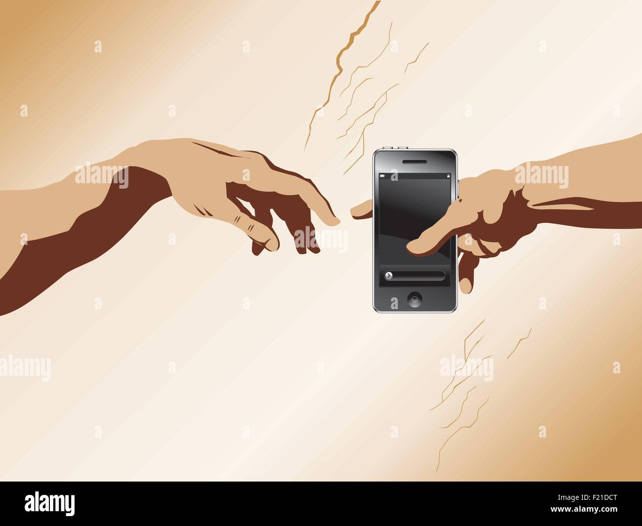 Creation adam hand god sistine hi-res stock photography and images - Alamy