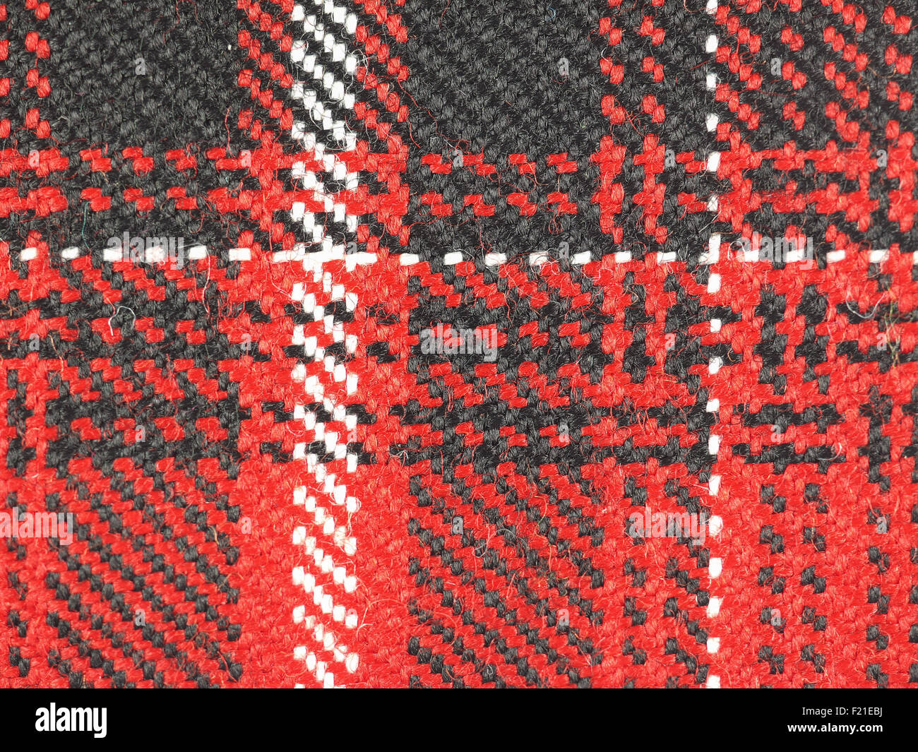 Tartan fabric swatch texture useful as a background Stock Photo - Alamy