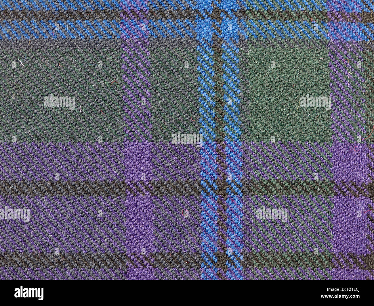 Tartan fabric swatch texture useful as a background Stock Photo - Alamy