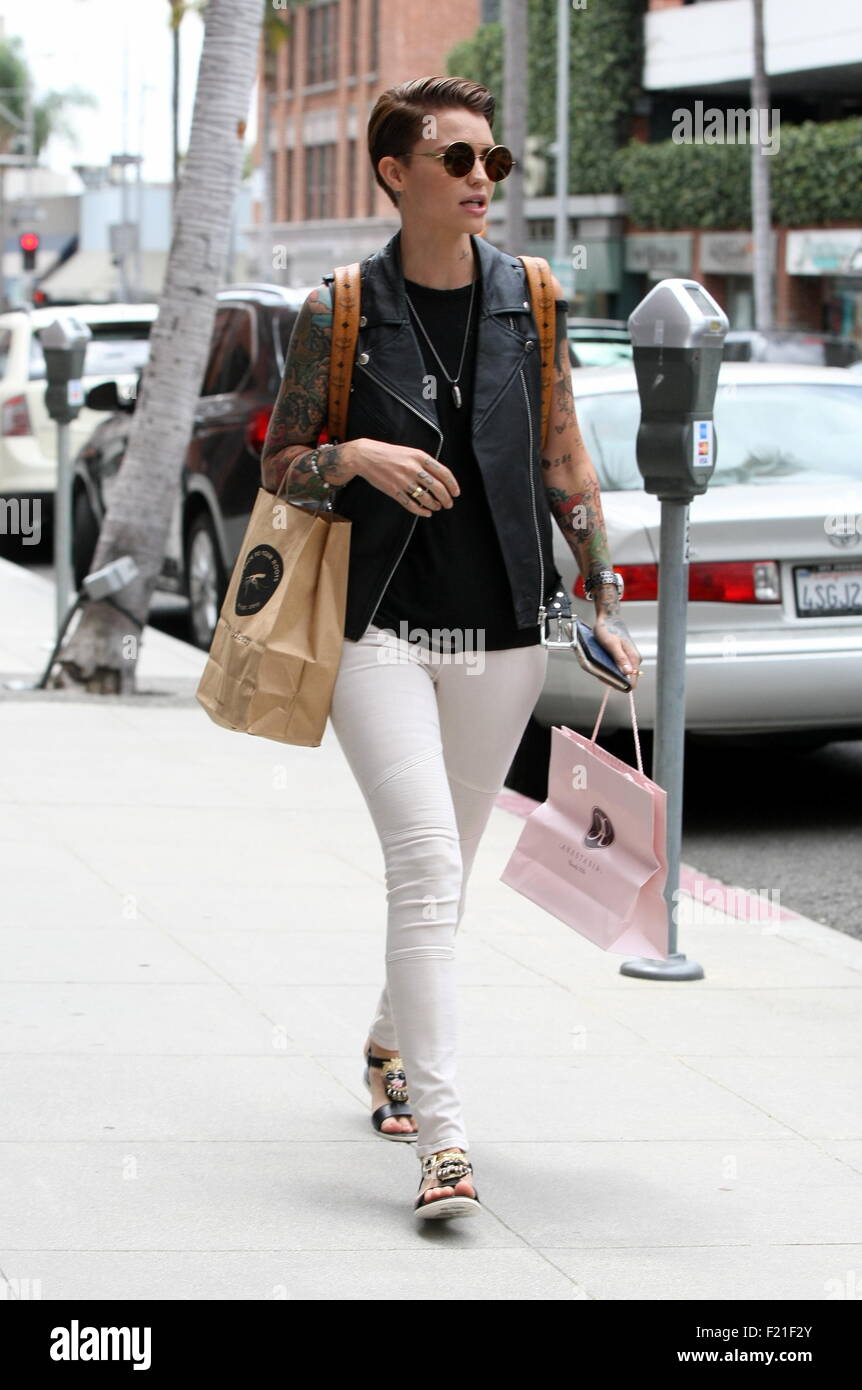 Ruby rose leather hi-res stock photography and images - Alamy