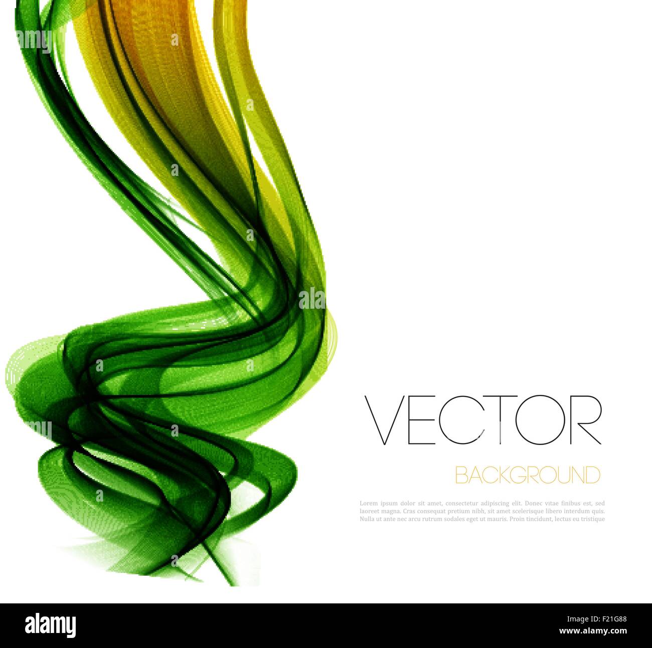 Smooth wave stream line abstract header layout. Vector illustration ...