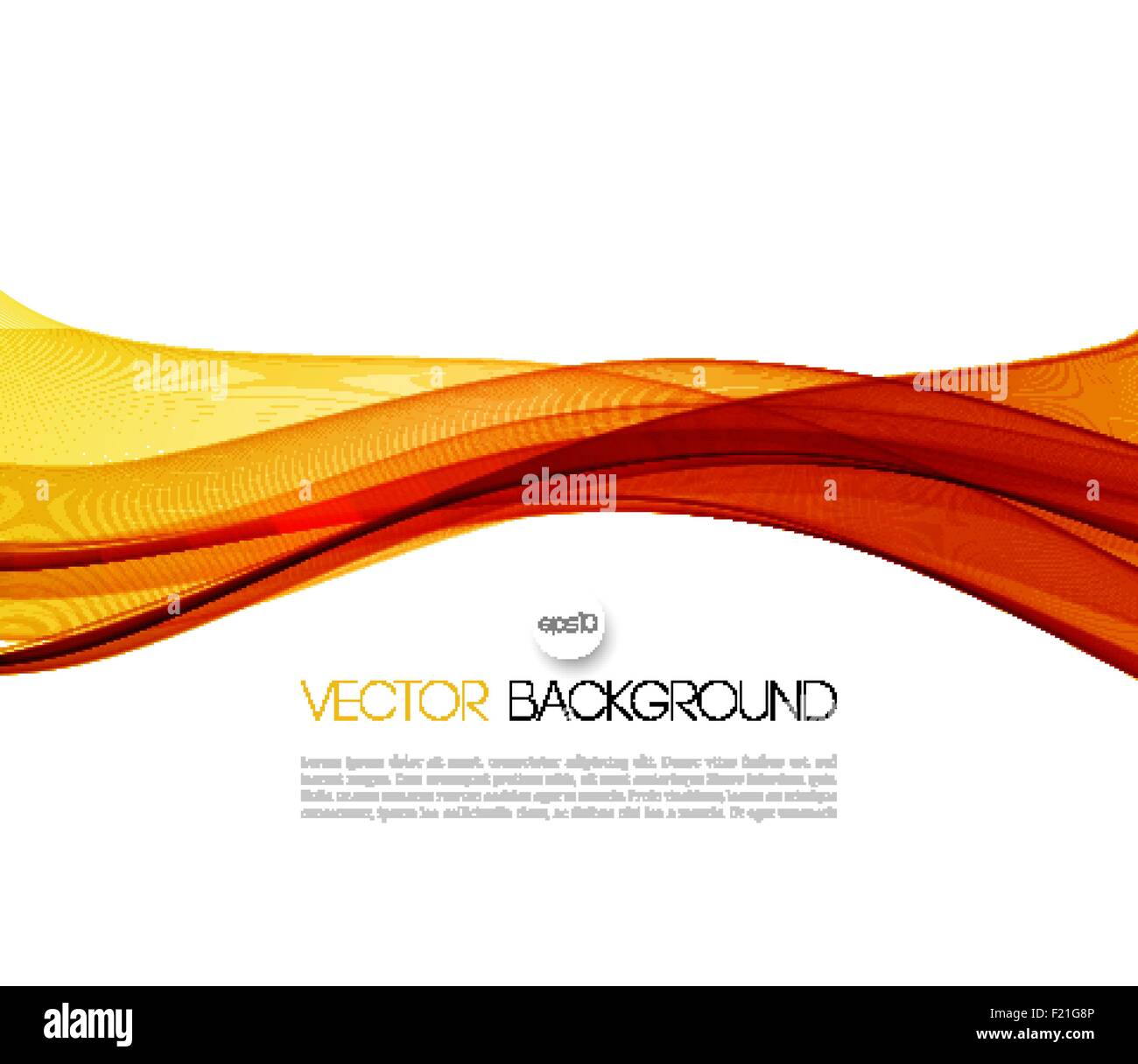 Smooth wave stream line abstract header layout. Vector illustration ...