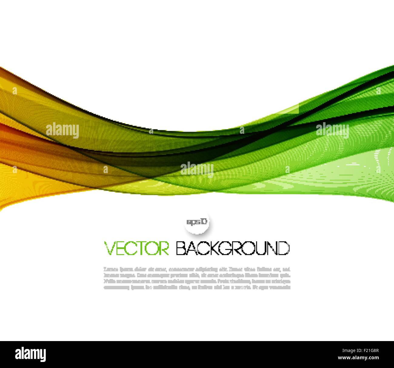 Smooth wave stream line abstract header layout. Vector illustration ...