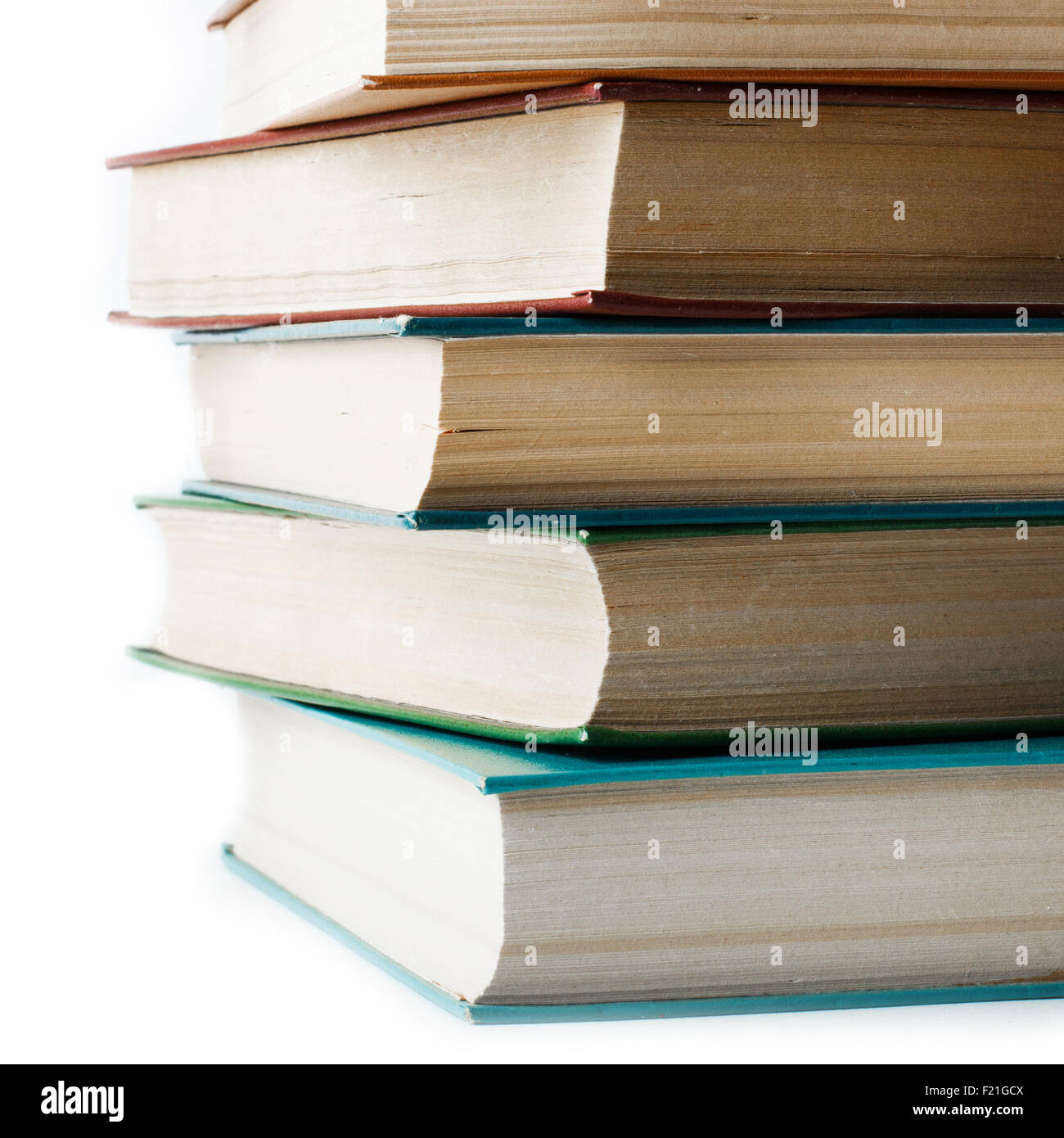 stack of Old books Stock Photo - Alamy