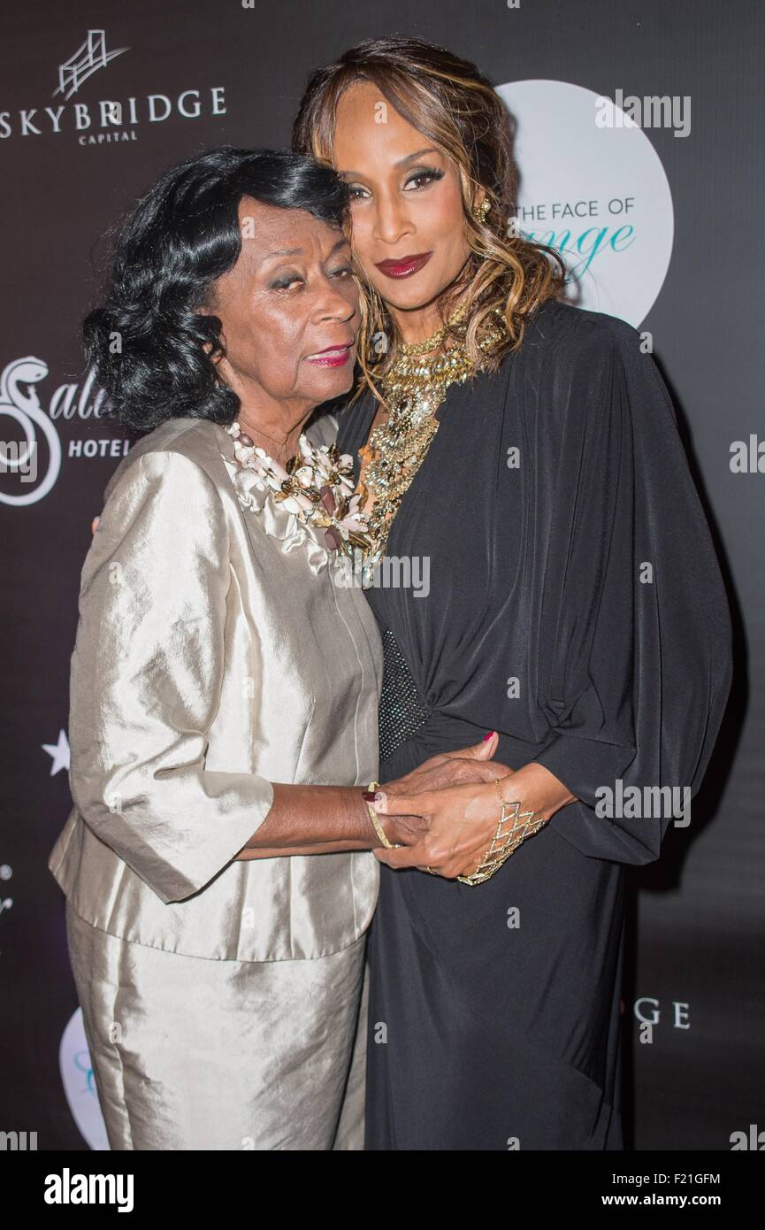 New York, NY, USA. 9th Sep, 2015. Gloria Johnson, Beverly Johnson in ...