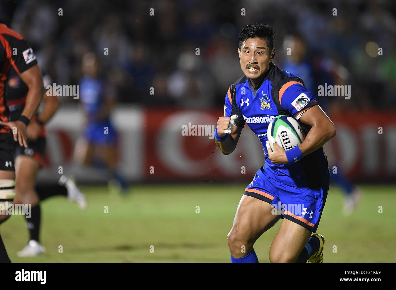 Prince Chichibu Memorial Stadium, Tokyo, Japan. 5th Sep, 2015. Keisuke Uchida (Wild Knights ...