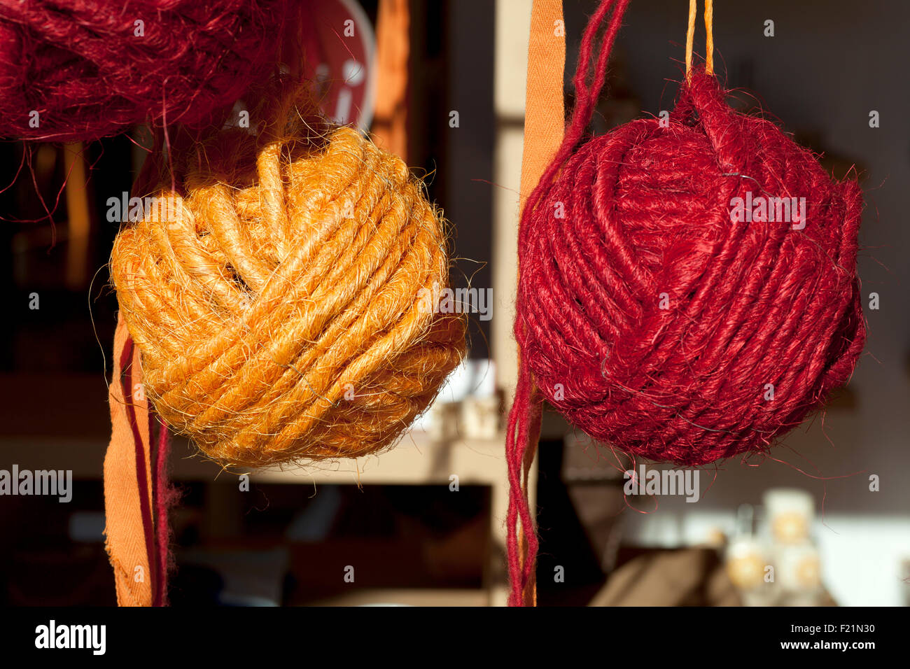 Photo of Balls of wool Stock Photo - Alamy