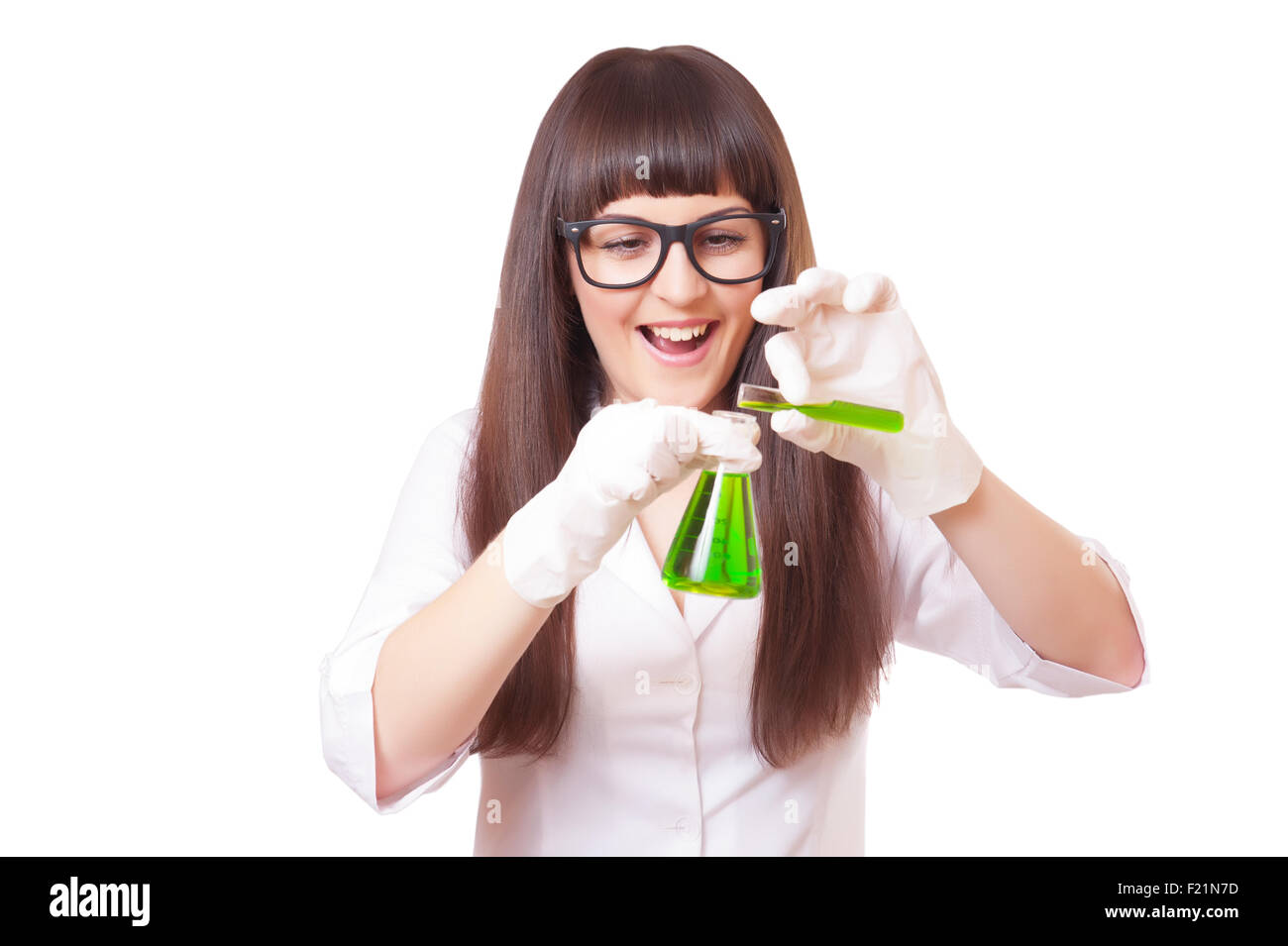 Gloating woman hi-res stock photography and images - Alamy