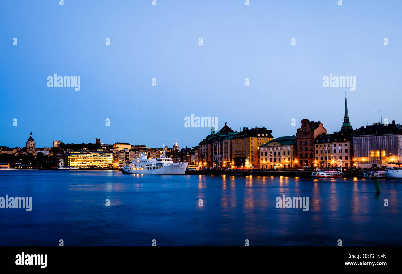 Stockholm evening hi-res stock photography and images - Alamy