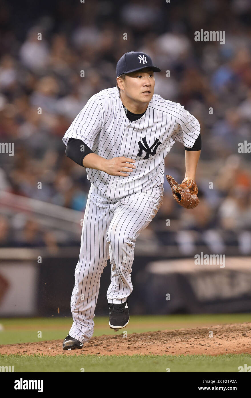 the Bronx, New York, USA. 8th Sep, 2015. Masahiro Tanaka (Yankees), SEPTEMBER 8, 2015 - MLB ...