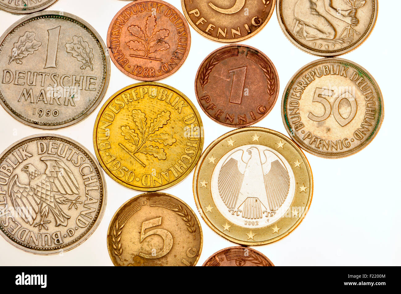 Germany german old currency money mark hi-res stock photography and ...