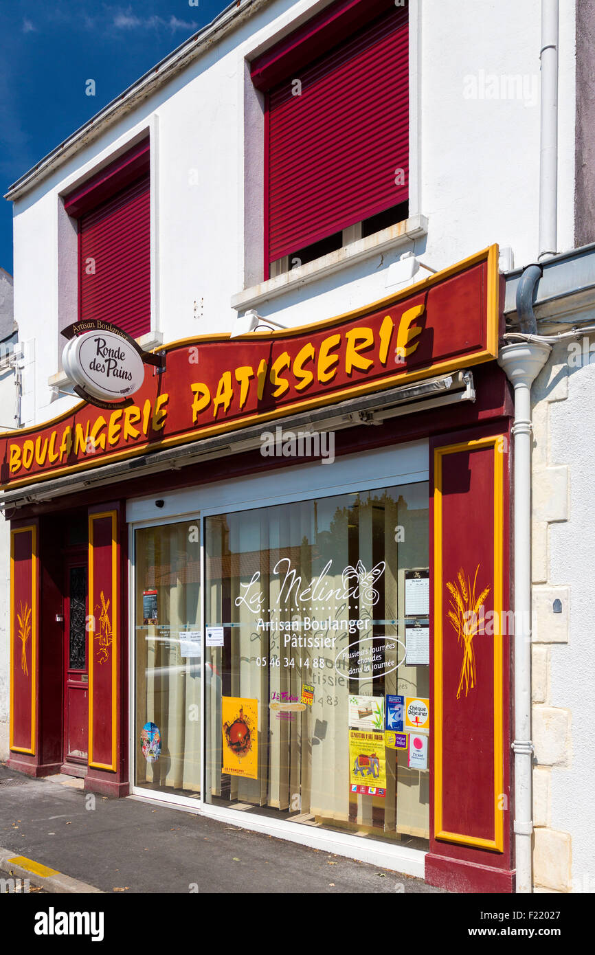 Bakery shop, La Rochelle, Charente Maritime, France Stock Photo - Alamy