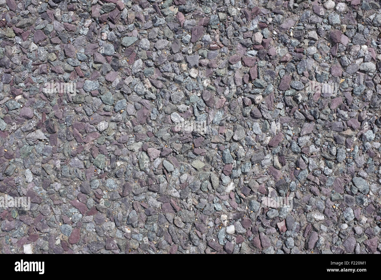 Purple grey granite road stone as an abstract background texture Stock ...